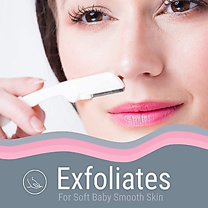 Dermaplaning Tool (9 Count) – Easy to Use Dermaplane Razor For Face – Practical Hair Remover Blade for Eyebrows and Peach Fuzz – Facial Shaver for Women That Helps Exfoliate and Smooth the Skin