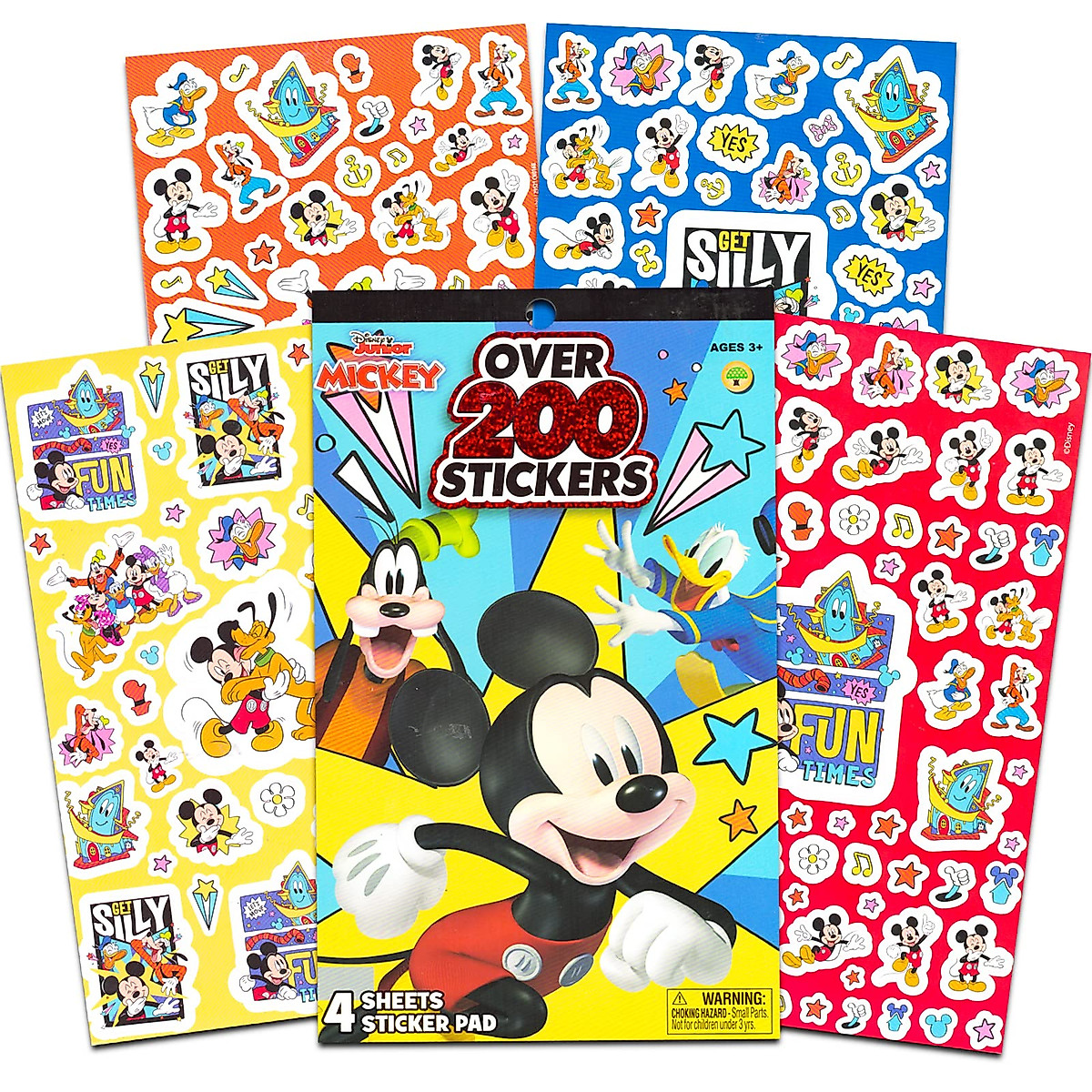 Classic Disney Disney Mickey Mouse Stickers Ultimate Set ~ Mickey Sticker Bundle with Over 800 Stickers Featuring Mickey and Minnie Mickey mouse party supplies