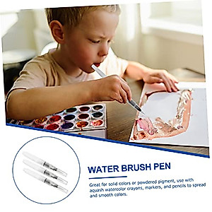 EXCEART 10pcs Bulk Pencils Travel Set Paint Brushes Set Watercolor Paint Brushes Water Coloring Brush Pens Watercolor Brushes Water Soluble Drawing Tool Set of Brushes Painting Pen