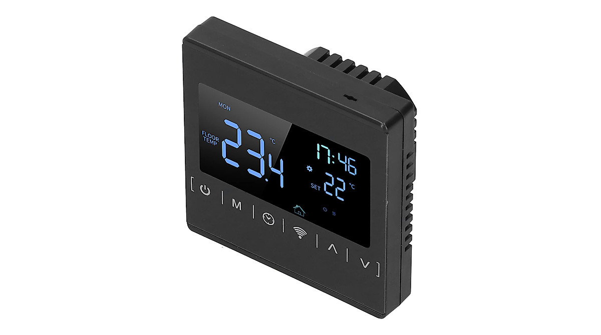 Floor Heating Controller with Touch Screen - Programmable WiFi Thermostat