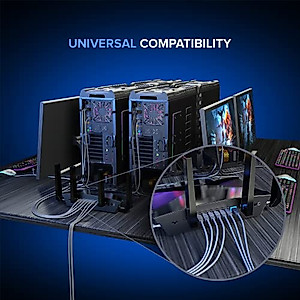 Maximm Cat 6 Ethernet Cable 15 Ft, (12-Pack) Cat6 Cable, LAN Cable, Internet Cable, Patch Cable and Network Cable - UTP (Gray) 15 Feet ethernet Cord