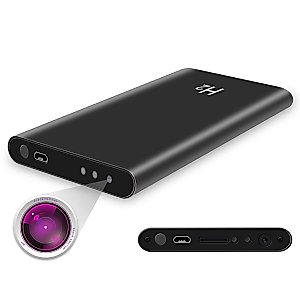 CAMAKT Hidden Camera, HD 1080P 5000mAh Portable Digital Power Bank Spy Camera, Long Time Video Recording with Loop Recording Wireless Security Nanny Cam for Home and Office, No WiFi Function.