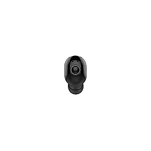 Mini Invisible Bluetooth Headphone Handsfree in Ear Headset Earbud Earphone with Microphone Noise Cancelling Wireless Earbud for iPhone, Samsung, HTC, Sony and Much More Android Phones (1 x Black)