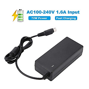 24V3A Charger Power Adapter for 72W Over Heat Protection NCR Realpos 7197 Pos Thermal Receipt Printer for Ps180 Ps179