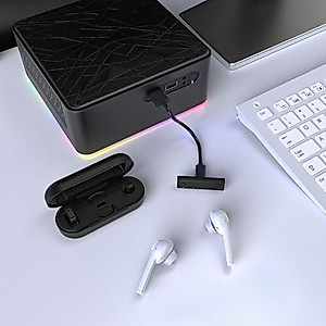 MAYFLASH PodsKit Bluetooth Adapter for Switch, PS4 and PC, Dual Stream Bluetooth Wireless Audio Transmitter with aptX Low Latency.