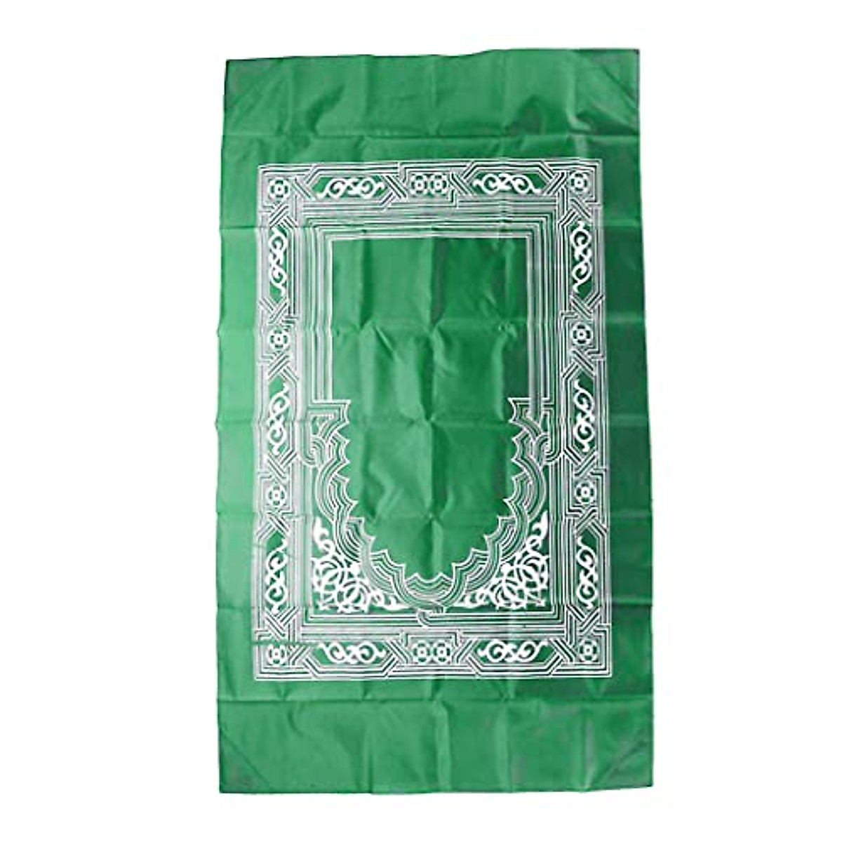 Nirelief Prayer Mat Portable Carpet Ramadan Gifts Muslim Prayer Rug Islamic Muslim Praying Mat Carpet Blanket Pocket Portable Print with Compass Bag for Travel Home Blue