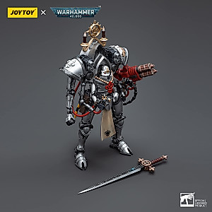 JOYTOY 1/18 Warhammer 40,000 Action Mecha Adepta Sororitas The Argent Shroud Paragon Warsuit Sister Collaen Collection Model(7.87-Inch)