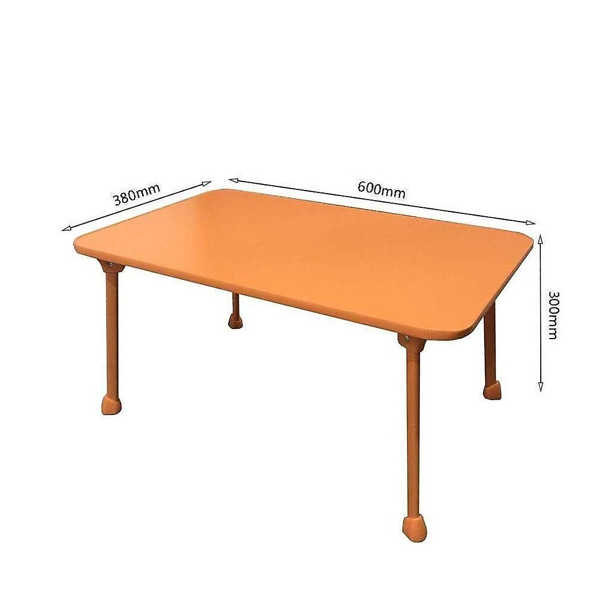 LIUZH Orange Computer Desk, Laptop Desk Children's Desk Writing Desk Simple Folding Table