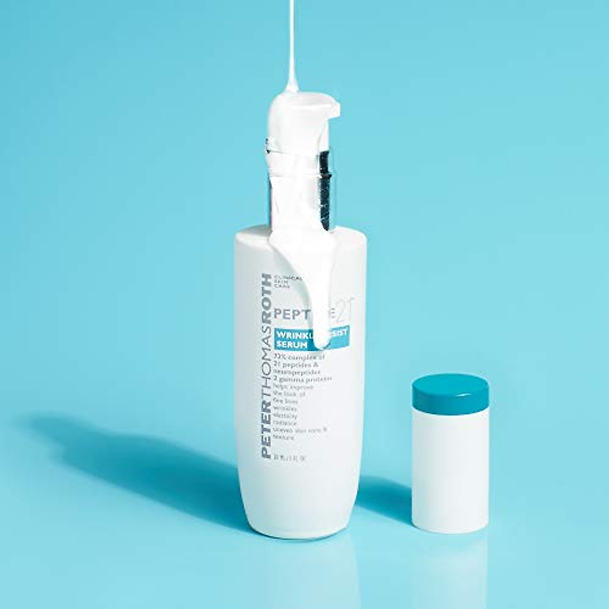 Peter Thomas Roth | Peptide 21 Wrinkle Resist Serum | Peptides and Neuropeptides Help Improve the Look of Fine Lines, Wrinkles, Elasticity, Radiance, Uneven Skin Tone and Texture