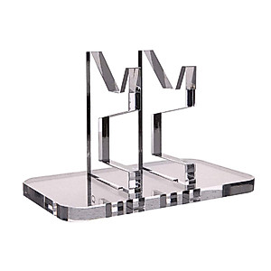 gyfyyds Game Console Handle Bracket Black Environmental Protection Acrylic Wall-Mounted Desktop Bracket Standard Wall Mount