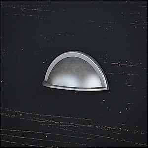 Bush Furniture Fairview L Shaped Desk with Hutch and 5 Shelf Bookcase in Antique Black