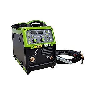 Solary Inverter aluminum MIG Welder - Multi Process IGBT Digital Inverter Welding Machine Equipment Flux Cored Wire Solid Core Wire Welding Pulsed