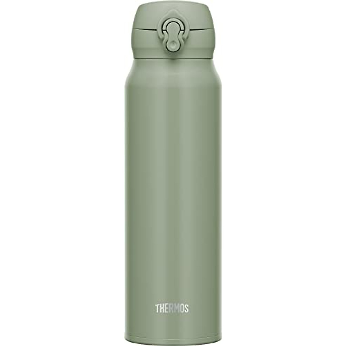 Thermos JNL-756 SMKKI Vacuum Insulated Portable Mug, 25.4 fl oz (750 ml), Smoked Khaki, Easy to Clean, Lightweight Type, One-Touch Opening, Stainless Steel Bottle, Hot and Cold