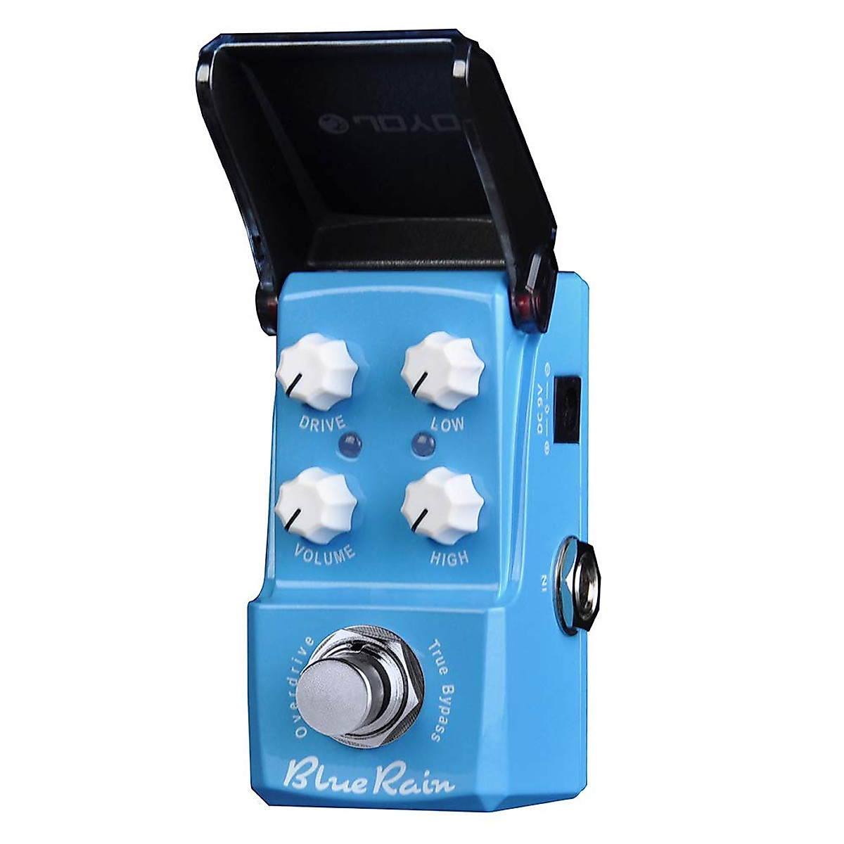 JOYO JF-311 Blue Rain Overdrive Mini Pedal Bundle with JP-02 DC 9V 18V Pedal Power Supply
