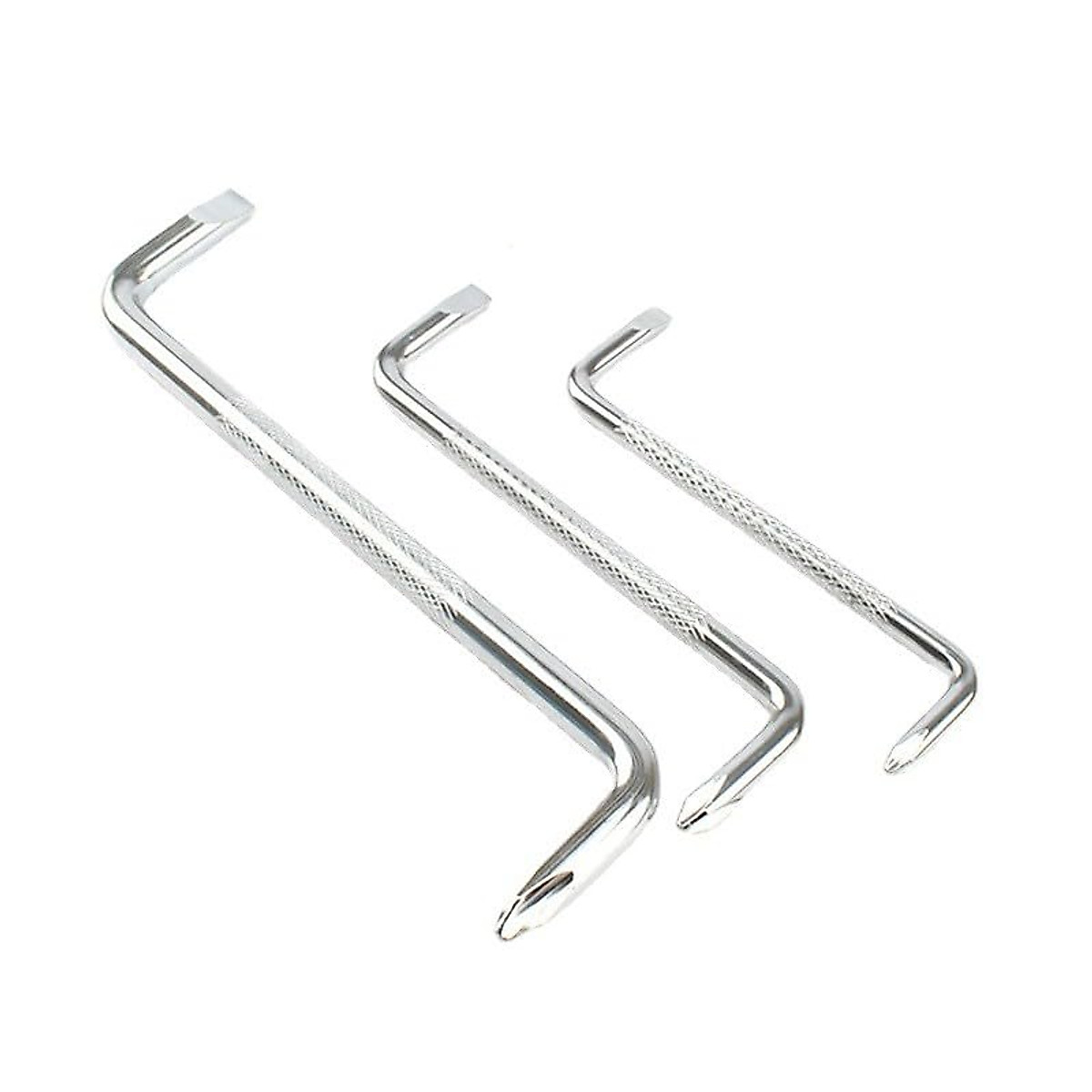 Turning Screwdriver Flat Head Elbow Driver Short Handle Screwdriver Z 3 Piece Set Precision Bit Set