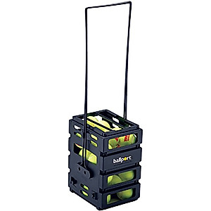 Tourna Pete Sampras Mini Ballport, Holds 36 Balls