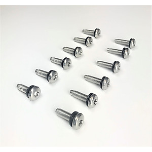 12 ea 2007 to 2018 Wrangler JK Stainless Steel Windshield Frame Torx Screws