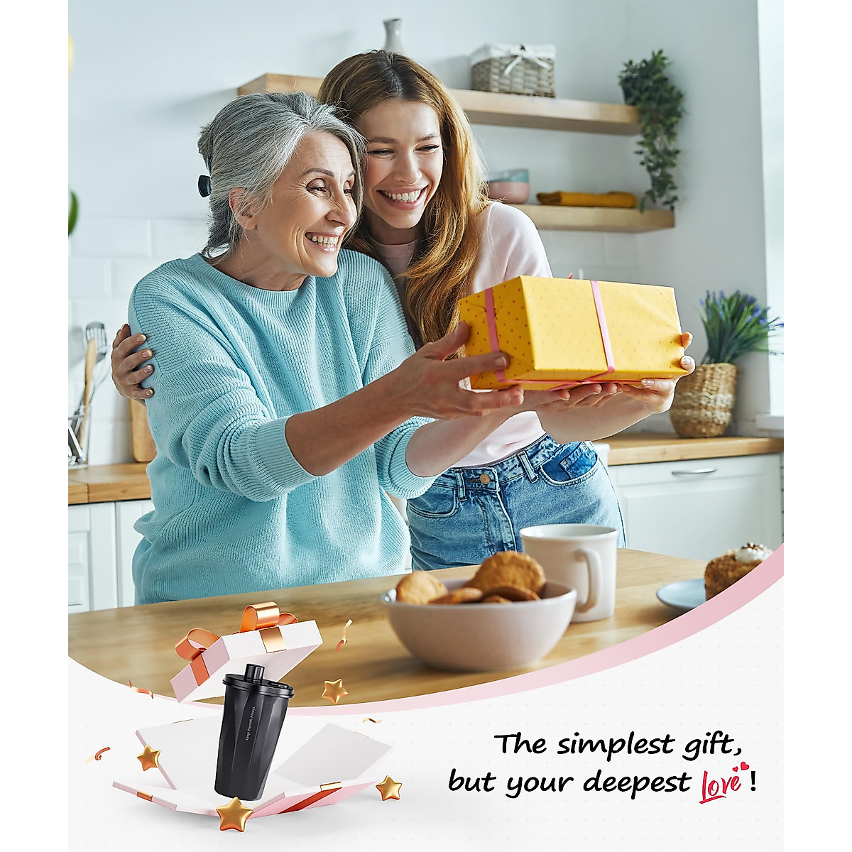 Domusensus 20oz Tumbler with Lid and Straw, 2025 New Insulated Coffee Cup with Mag Straw Topper, Fully Spill Proof Travel Coffee Mug, Stainless Steel Coffee Tumbler for Work Home Outdoor Car-Black