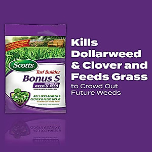 Scotts Turf Builder Bonus S Southern Weed & Feed2, Weed Killer and Lawn Fertilizer, 10,000 sq. ft., 34.48 lbs.