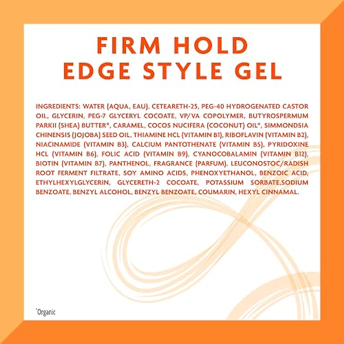 Cantu Extra Hold Edge Stay Gel, 2.25 Oz
