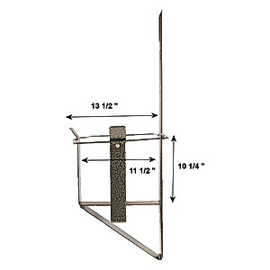 RACK'EM MFG 5 G Gas CAN&Cooler Rack