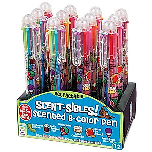 Raymond Geddes Scent-Sibles 6-Color Multicolor Pen Set With Scented Ink (Pack of 12)