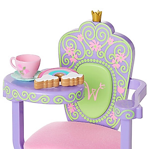 American Girl WellieWishers 14.5-inch Doll Ready to Be Royal Desk Playset with an Armrest that Swivels, For Ages 4+