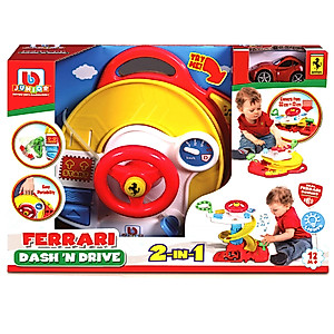 BB Junior Play & Go Ferrari Dash N Drive 2-in-1 Set