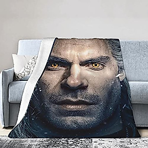 Henry Cavill Blanket Ultra-Soft Micro Fleece Lightweight Warm Throw Blanket Suitable for Bedrooms Sofa and Travel Air Conditioning