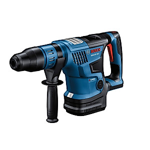 BOSCH GBH18V-36CN 18V PROFACTOR 1-1/4" SDS-max Rotary Hammer (Bare Tool) and GDS18V-770N 18V Cordless 3/4 In. Impact Wrench with Friction Ring and Thru-Hole (Bare Tool)