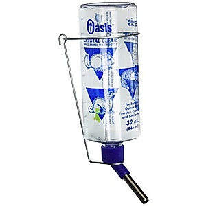 Kordon/Oasis (Novalek) SOA80800 Rabbit Water Bottle, 32-Ounce, Clear