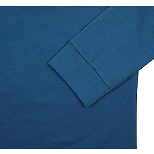 LUKYCILD It’s a Good Day to Read a Book Sweatshirt Women Book Lovers Teacher Shirt Funny Graphic Print Long Sleeve Top Blue