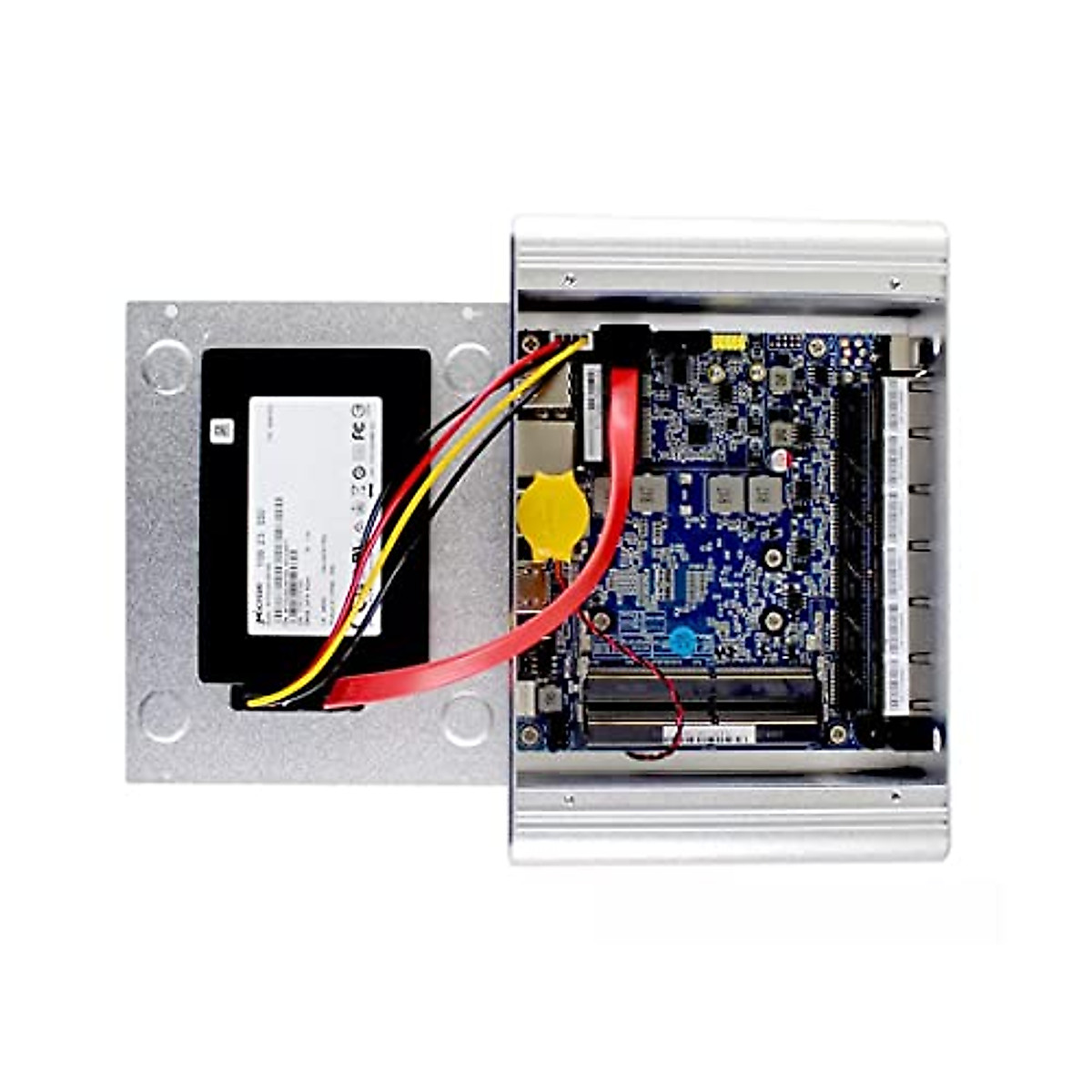 Firewall Appliance Mini PC, OPNsense, Intel Core I7 10510U, 6 x Intel Gigabit LAN, 2xDDR4 RAM, 1xHD, 1xCOM, AES-NI, Fanless Firewall PC, 8GB DDR4 RAM, 128GB SSD