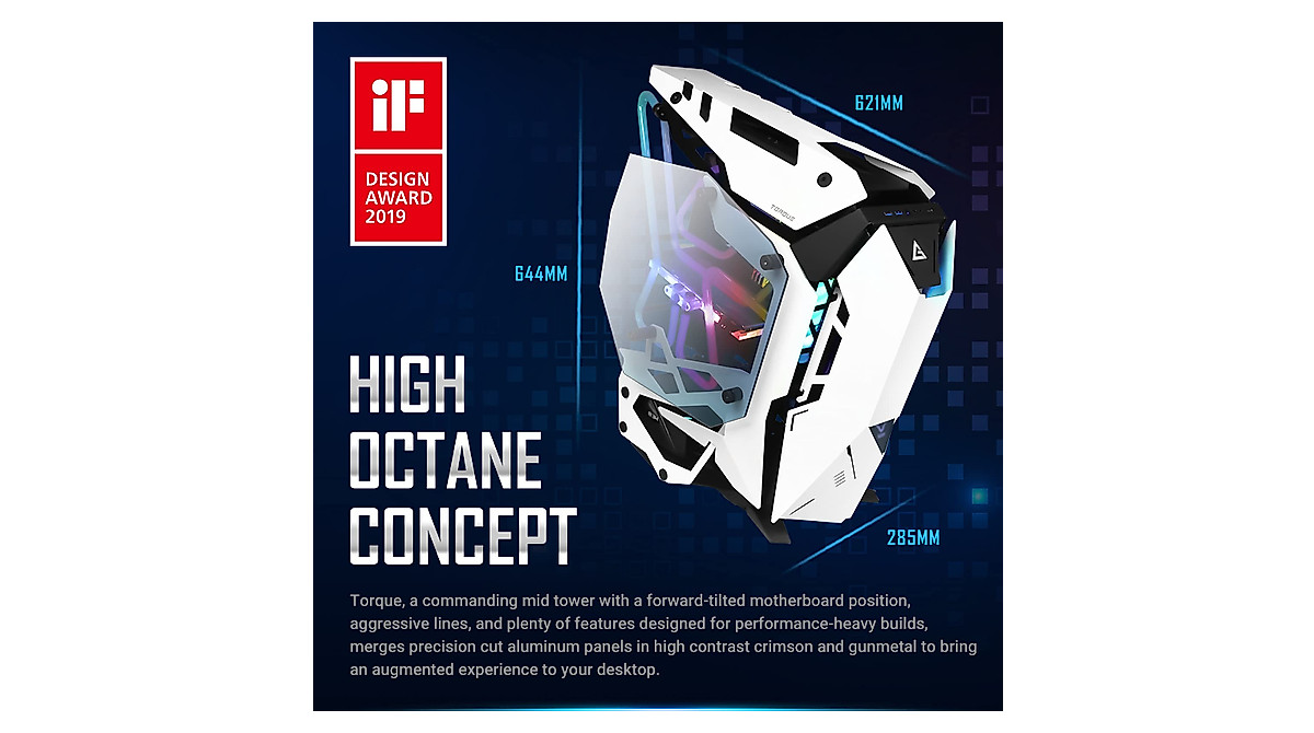 Antec Torque ATX Mid Tower Case - Award-Winning PC Design