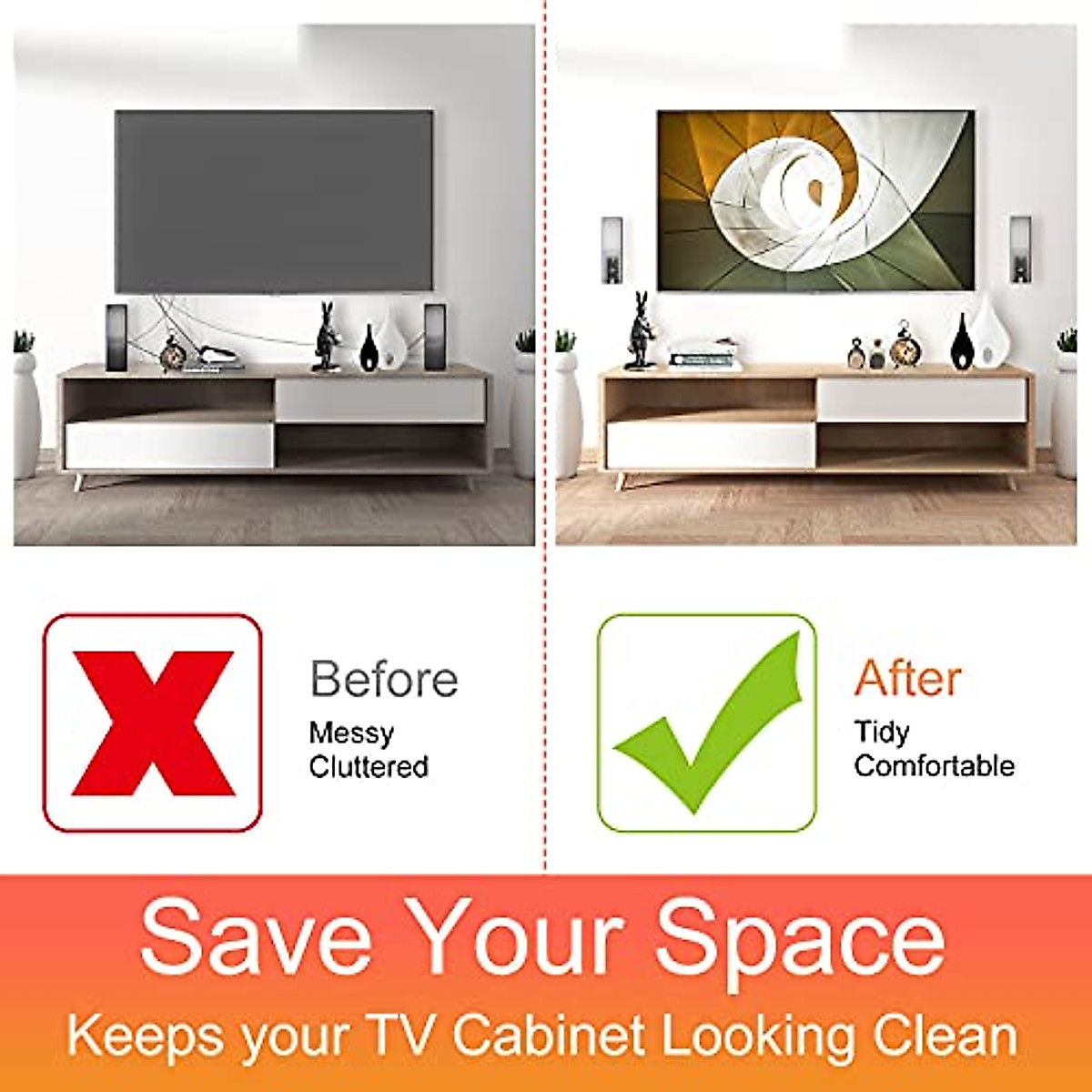 Dinghose Wall Brackets Compatible with Bose Surround Speakers 700，OmniJewel Lifestyle 650 Home Entertainment System (Black)