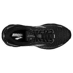 Brooks Women's Ghost 13 Running Shoe - Black/Black - 10 Narrow