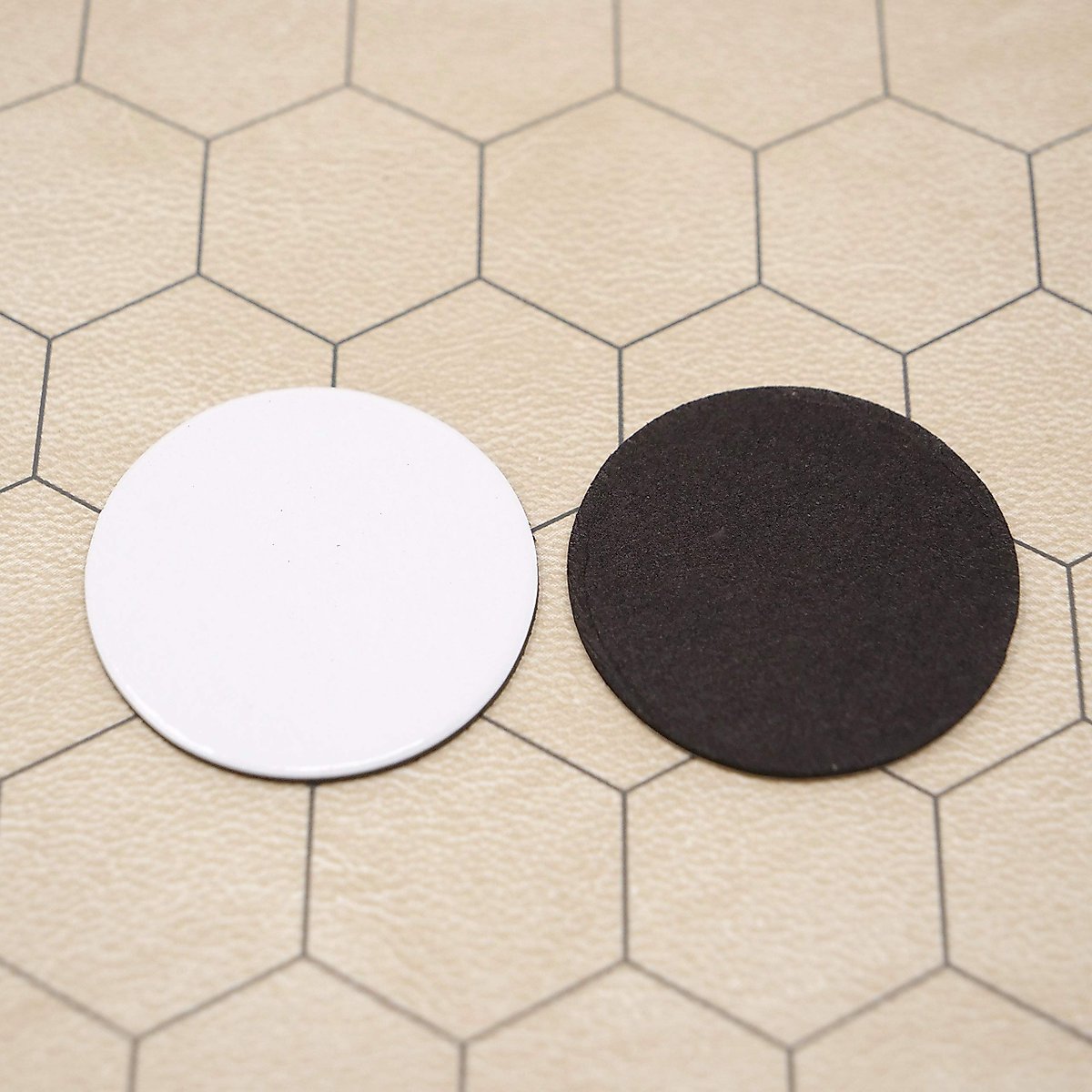 Value Pack of 28 - Dry Erase - Reusable - Blank 1.5" Circle Board Game Chits Tiles Counters Markers DIY D&D