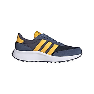 adidas Men's Run 70s Sneaker, Ink/Bold Gold/Crew Blue, 12