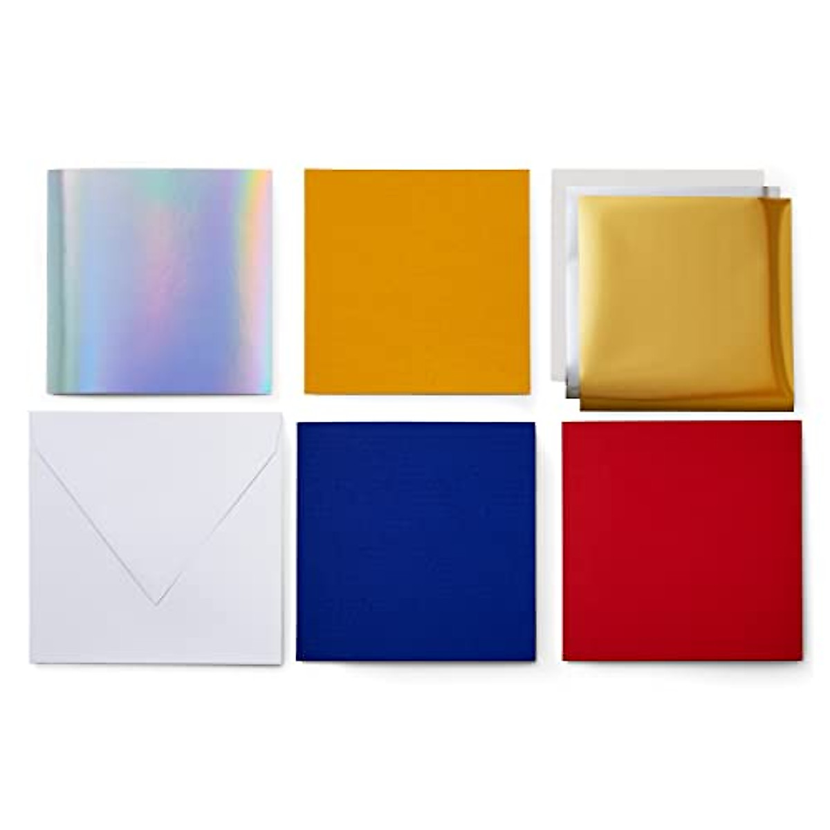 Cricut Foil Transfer Insert Cards S40, Easy Release Foil to Craft Cricut Cards, Create Birthday Cards, Thank You Cards, Compatible with Cricut Joy/Maker/Explore Machines, Celebration Sampler (14 ct)