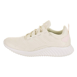 adidas Girls Alphabounce Lace-Up Sneaker Running Shoes Ivory 6 Medium (B,M)