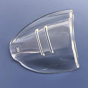 Safety Glasses Side Shields,FAteam 2 Pairs Universal Safety Clear Flexible Side Shields,Slip On Side Shields Fits All Eyeglasses Frames -(≤17mm frames universal).