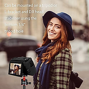 Easy Hood G7X Mark II Case G7X Mark III Case G7X Camera Silicone Case,Soft Silicone Protective Cover for Canon Powershot G7X Mark III DSLR Camera(Black)