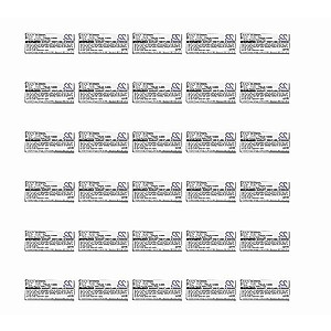 (30 Pack) XSP Battery for Cisco 8821 CP-8821-EX-K9-BUN CP-8821-K9-BUN Wireless IP Phone 8821 PN CP-BATT-8821 GP-S10-374192-010H 74-102376-01 (1700mAh)