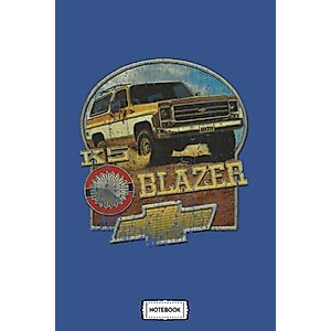 K5 Blazer 1979 B30106 Notebook: Matte Finish Cover, 6x9 120 Pages, Journal, Lined College Ruled Paper, Diary, Planner