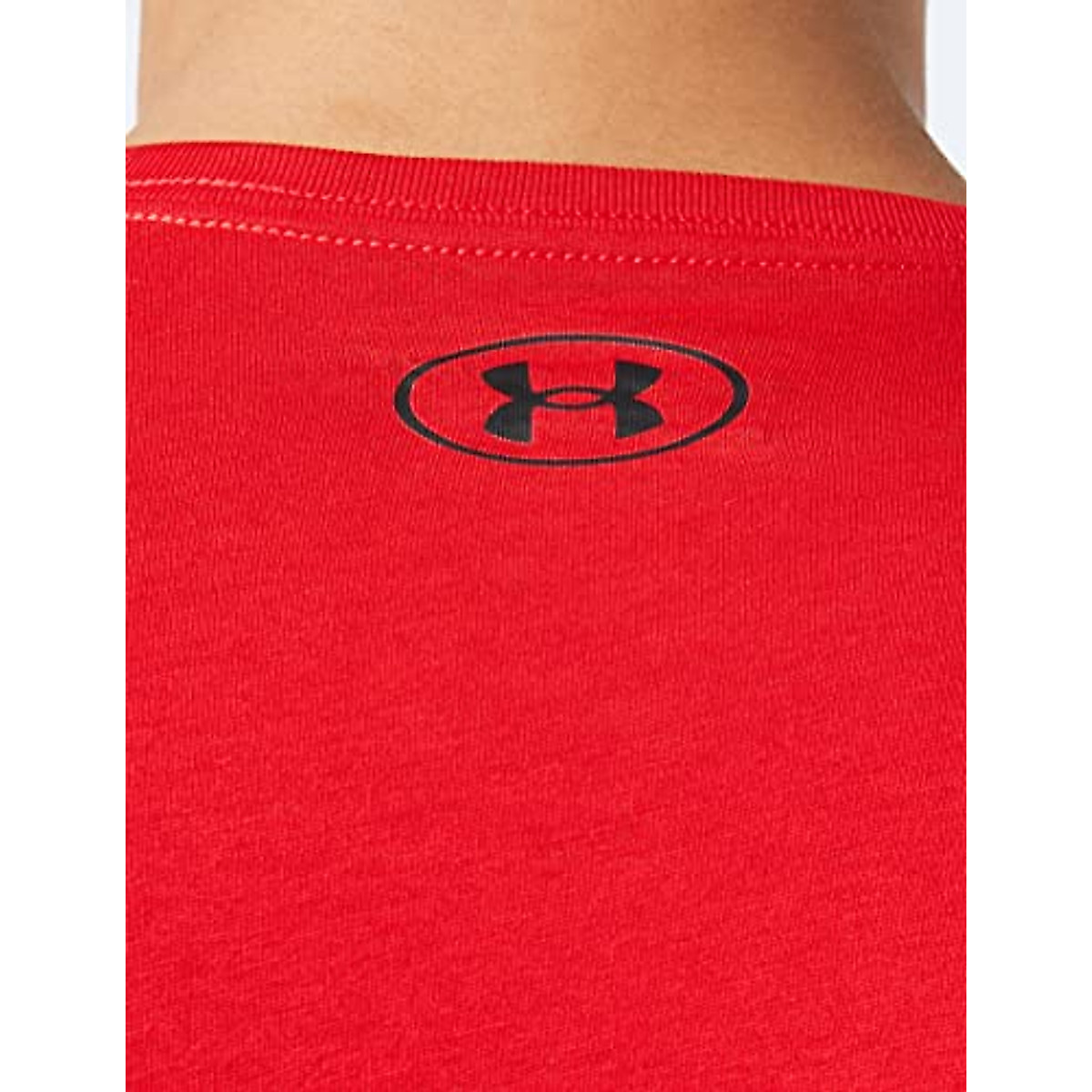 Under Armour Men's UA Big Logo Short Sleeve T-Shirt LG Red