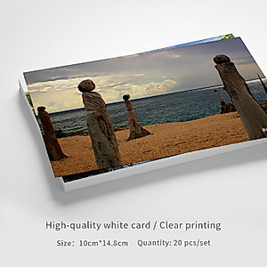 Dear Mapper Bahamas Natural Landscape Postcards Pack 20pc/Set Postcards From Around The World Greeting Cards for Business World Travel Postcard for Mailing Decor Gift