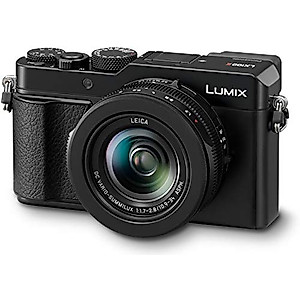 Panasonic LUMIX LX100 II 17MP Digital Zoom Camera Bundle with Panasonic DMW-ZSTRV Battery and Charger Pack, Camera Bag and 32GB SD Card (4 Items)
