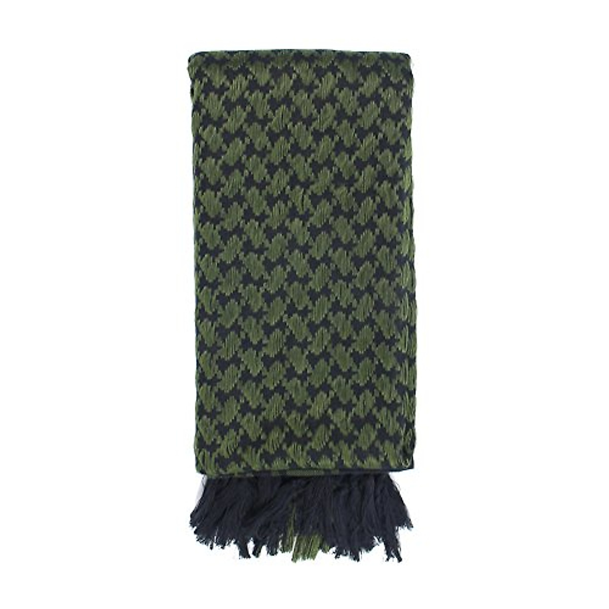 Explore Land Cotton Shemagh Keffiyeh Tactical Desert Scarf Neck Head Wrap with Tassel for Men Women