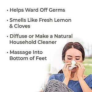 Plant Therapy Germ Fighter Essential Oil Blend 100% Pure, Undiluted, Natural Aromatherapy, Therapeutic Grade 30 mL (1 oz)