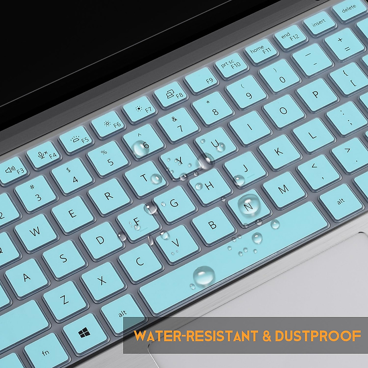 Keyboard Cover for Dell Latitude 14" 3440 3450 5420 5430 5431 5440 5450, Dell Latitude 7450 7440 7430 7420 7410 14, Dell Latitude 9510 9520 9420 9430, Dell Latitude 7520 15.6 Keyboard Skin, Mint